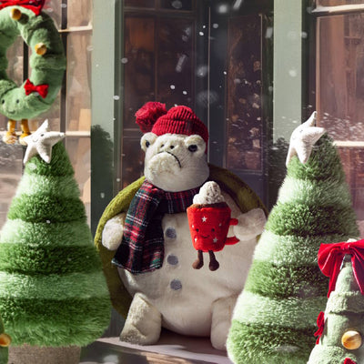 Jellycat | Snowman Timmy Turtle - Milk Tooth