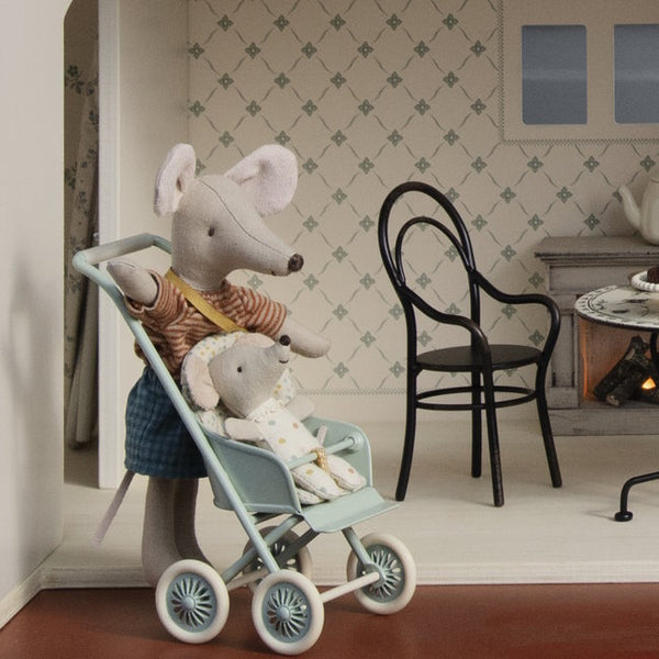 Maileg | Twins Baby Mice in Matchbox Polkadots - Milk Tooth