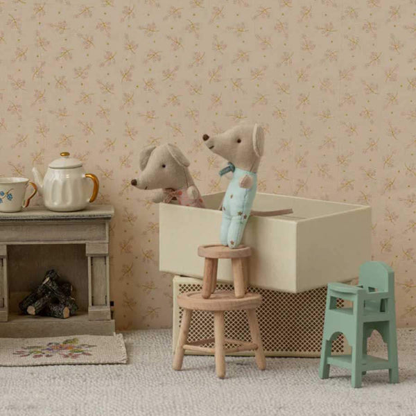 Maileg | Twins Baby Mice in Matchbox 2025 Blue & Pink - Milk Tooth