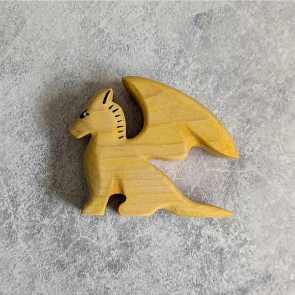 NOM Handcrafted | Small Dragon Yellow - Milk Tooth