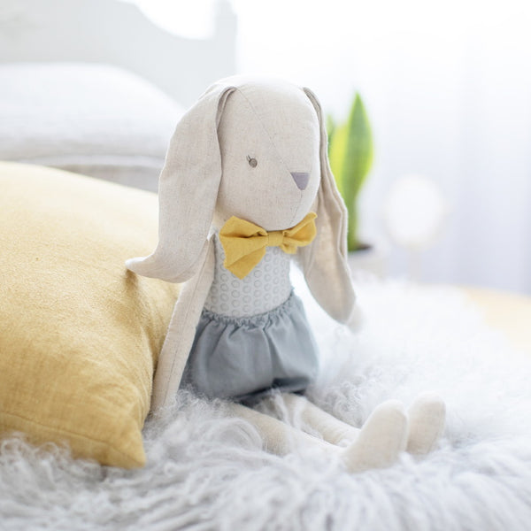Alimrose | Harry Daddy Bunny | Grey Butterscotch 50cm LAST ONE! - Milk ...