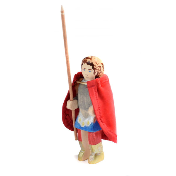 Bumbu Toys | St. George with Spear & Cape - Milk Tooth