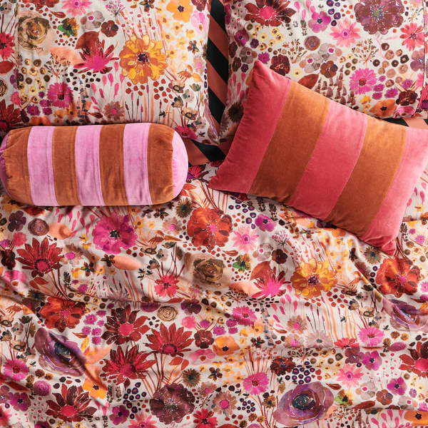 Kip and Co | Flat Sheet | King | Field of Dreams - Milk Tooth
