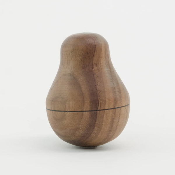 Mader | Roly Poly Pear | Natural Walnut - Milk Tooth