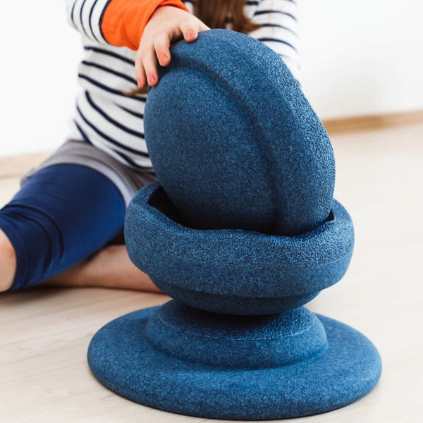 Stapelstein | Stone Dark Blue - Milk Tooth