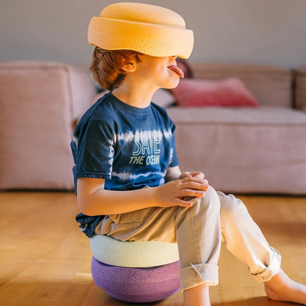 Stapelstein | Stone Light Orange - Milk Tooth