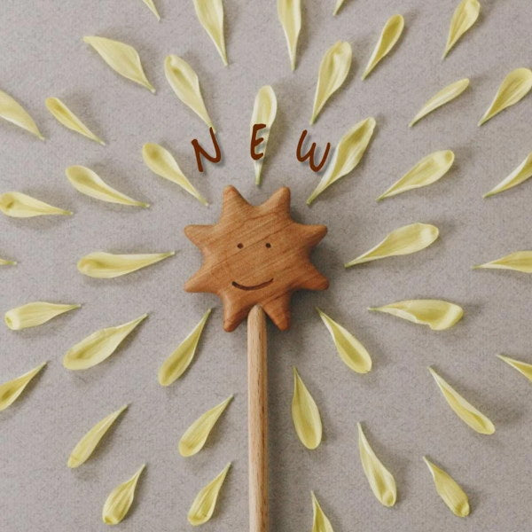 Tateplota | Wooden Toy | Magic Sun Wand LAST ONE! - Milk Tooth